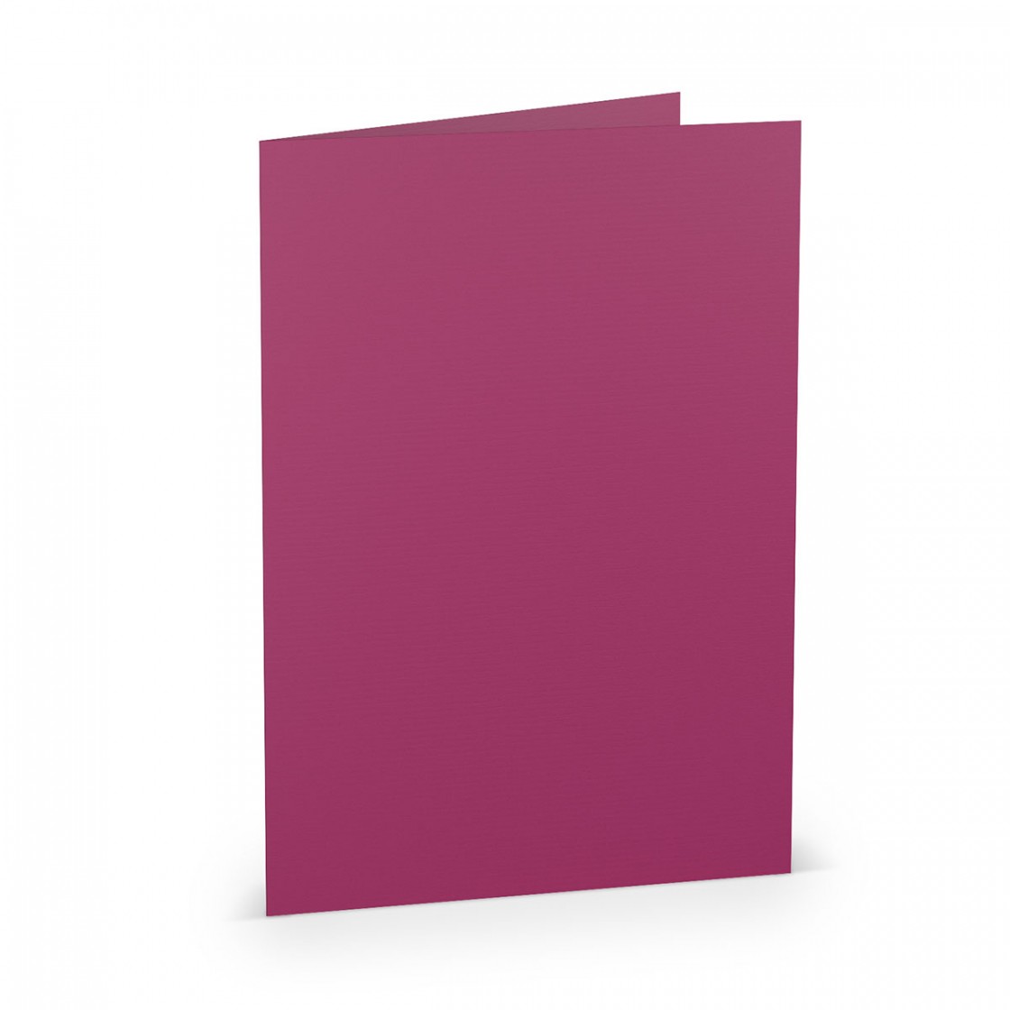 PAPERADO 100 Faltkarten DIN A5 Fuchsia gerippt Magenta Pink - Doppelk ...